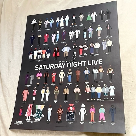 SNL | Accessories | Snl 5th New 3x16 Saturday Night Live Poster 50 ...